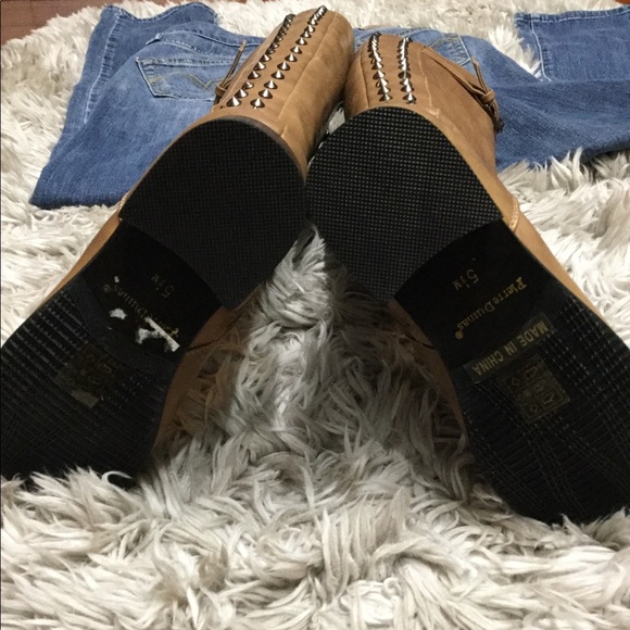 Pierre Dumas | Shoes | Nwot Spike Studded Riding Boots 55 | Poshmark